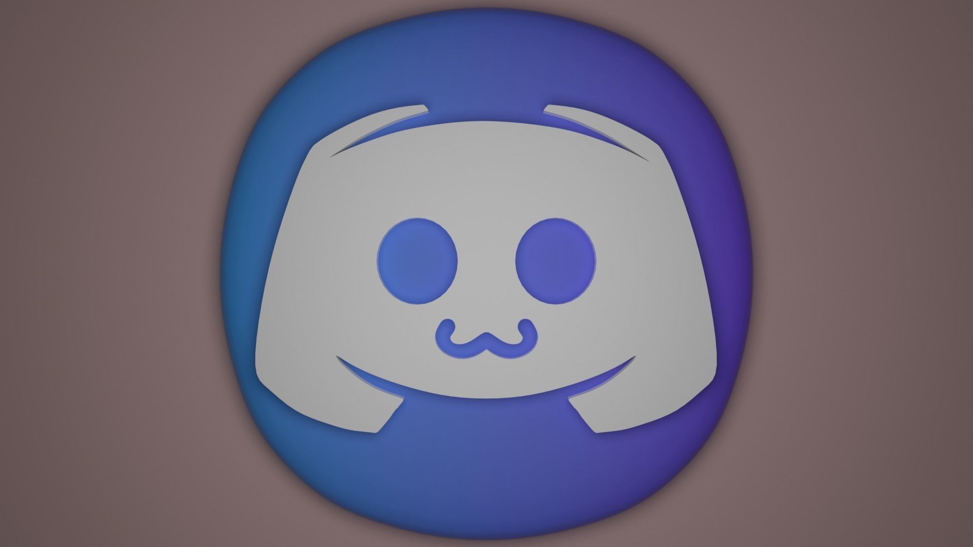 Discord logo redesign Texture | CGTrader
