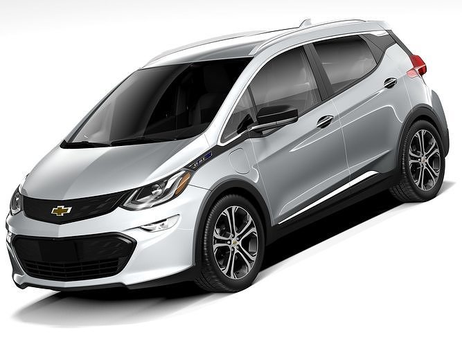 Chevrolet Bolt EV 2019 with interior 3D model | CGTrader