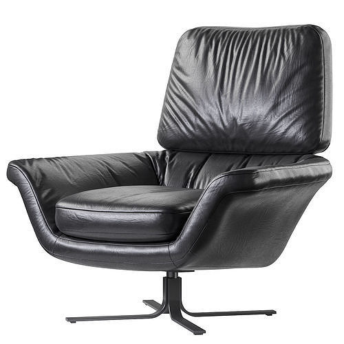 Blake-soft Armchair 3D model | CGTrader