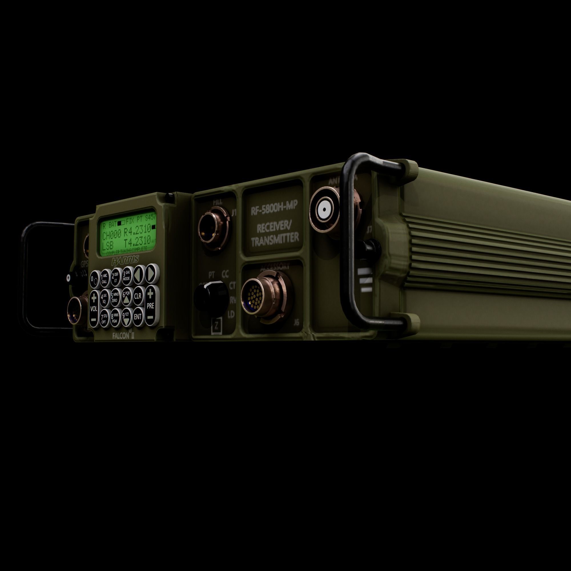 HARRIS RF-5800 MP free VR / AR / low-poly 3D model | CGTrader