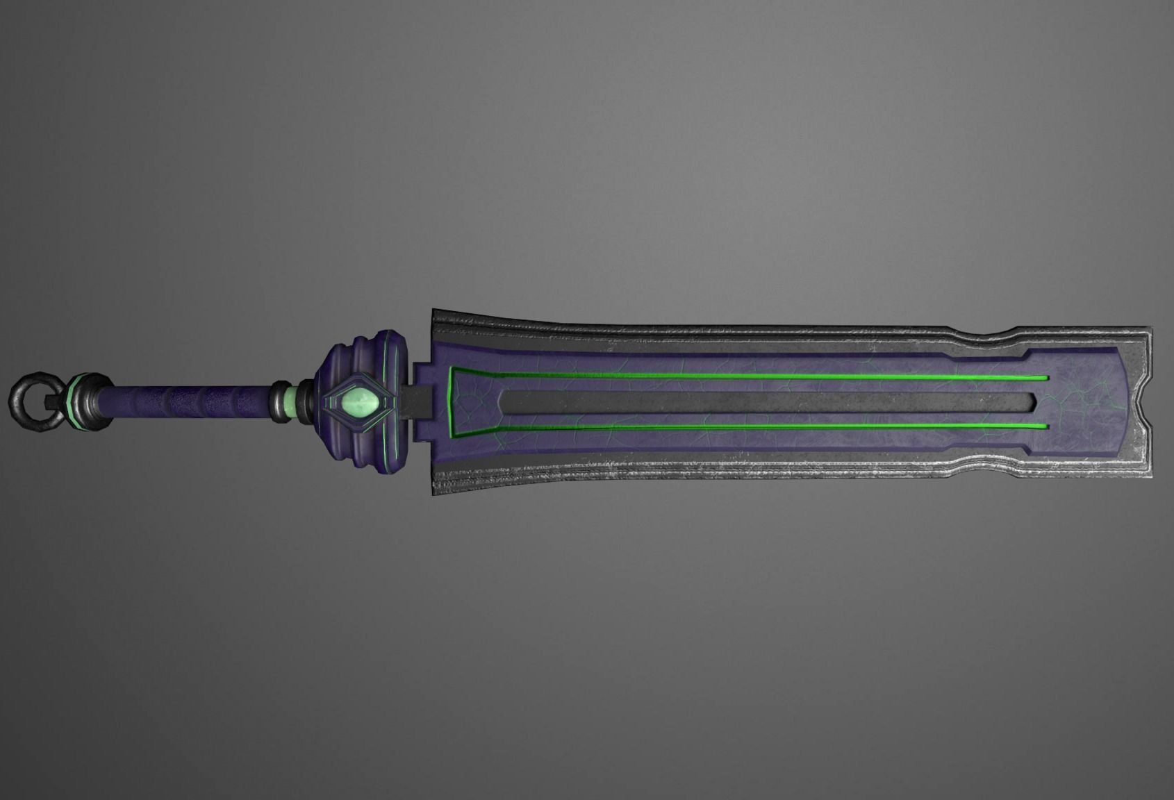 3D model Heavy sword 3D model VR / AR / low-poly | CGTrader