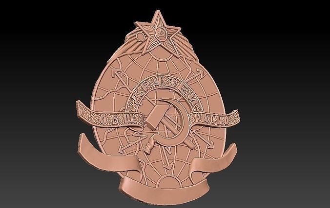 Badge Planet Earth 3D model 3D printable | CGTrader