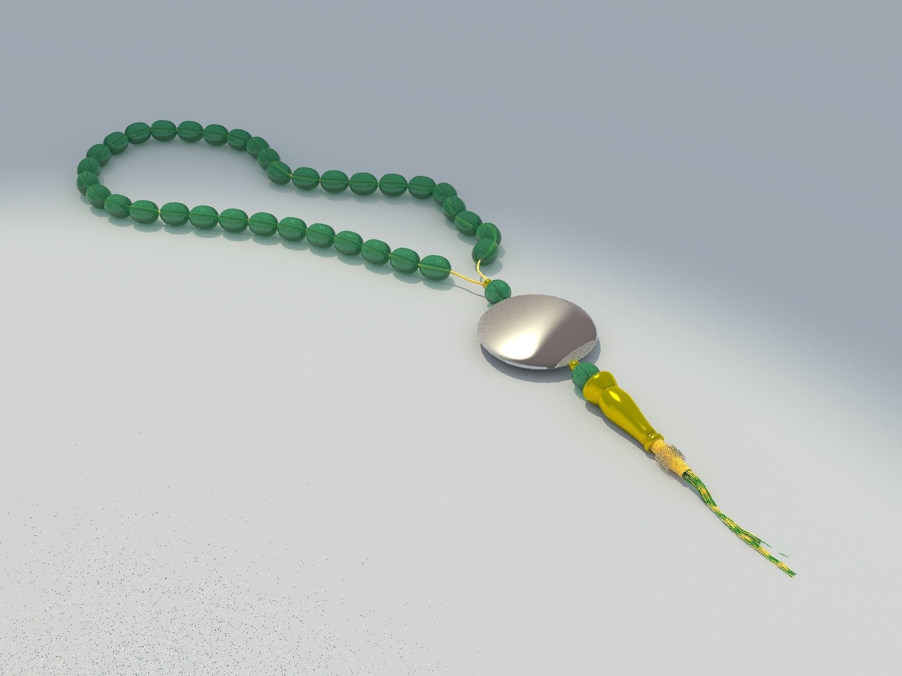 Islamic Prayer Beads Masbaha 3D model 3D model | CGTrader