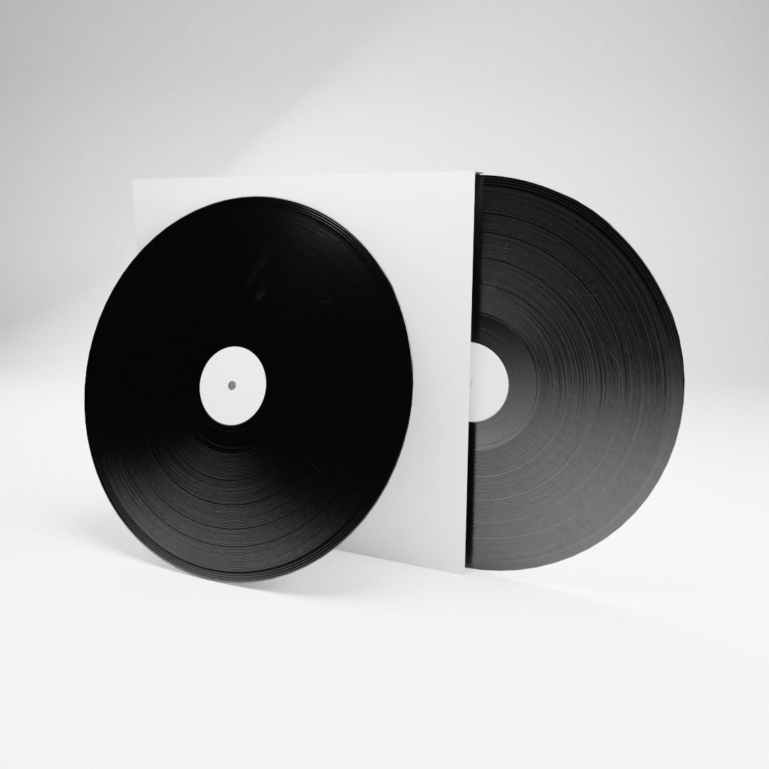 Vinyl Record 3D model | CGTrader