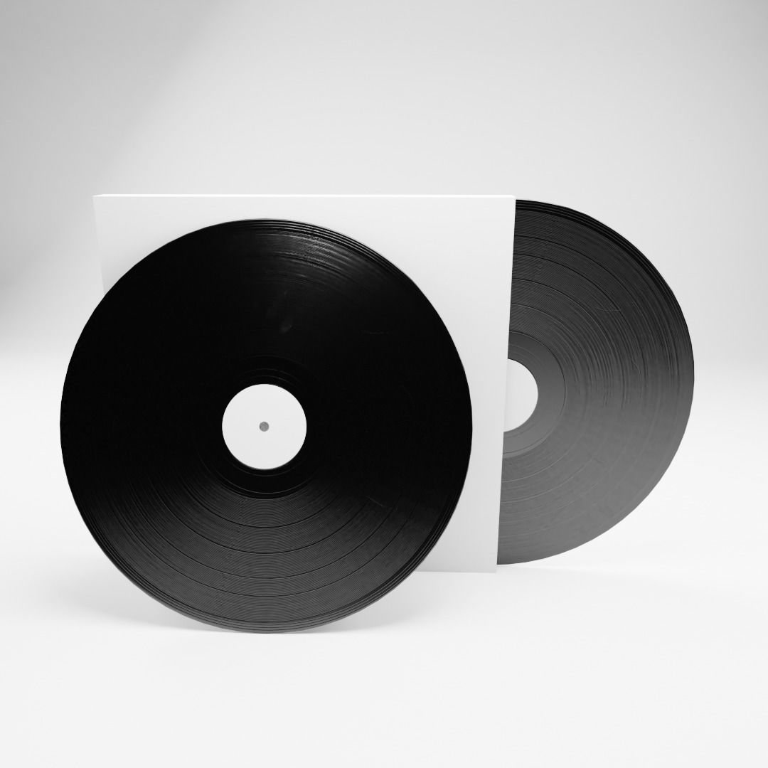 Vinyl Record 3D model | CGTrader