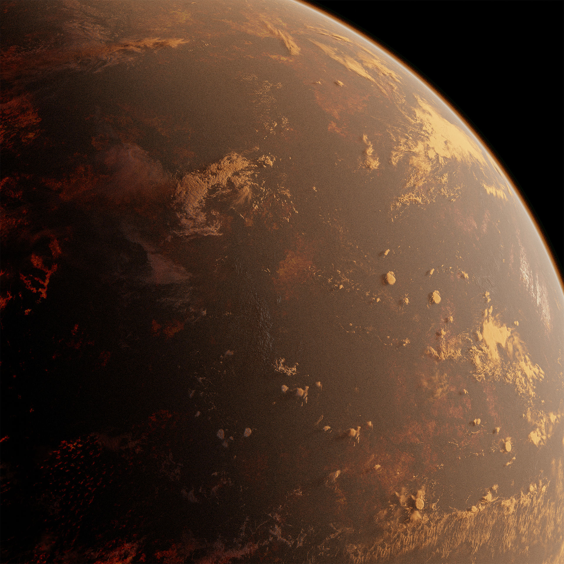 Planet Karbala 12K 3D model | CGTrader