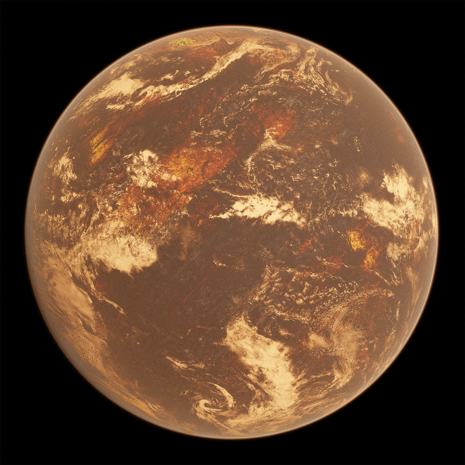 Planet Karbala 12K 3D model | CGTrader