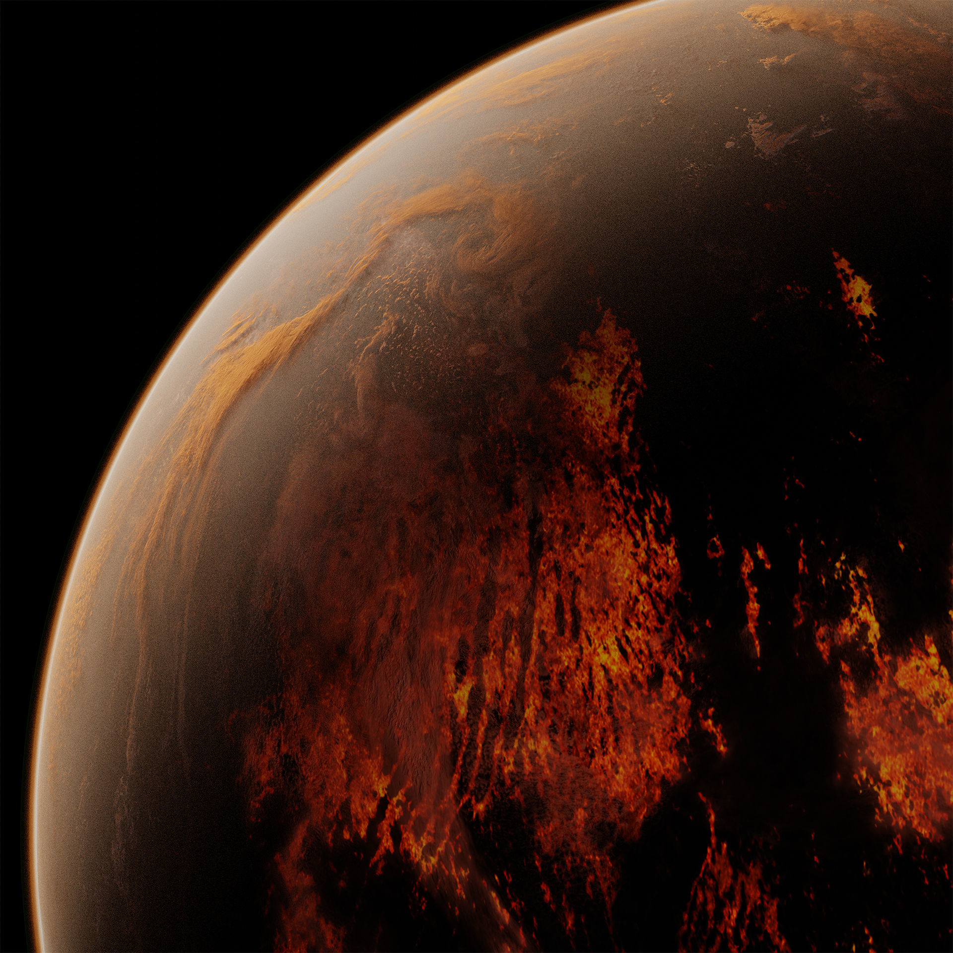 Planet Karbala 12K 3D model | CGTrader