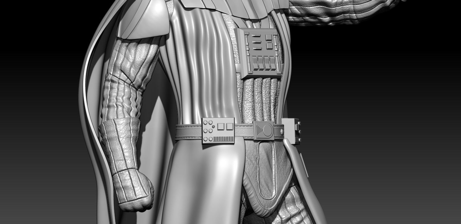 darth vader empire strikes back 3D model 3D printable | CGTrader