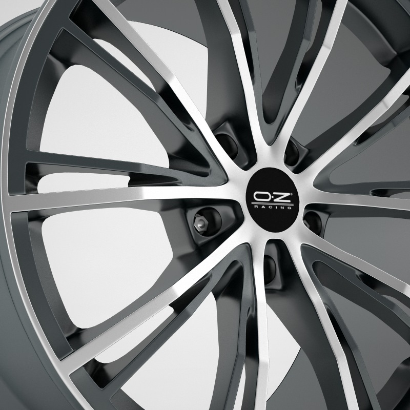 OZ rims collection 3D model | CGTrader