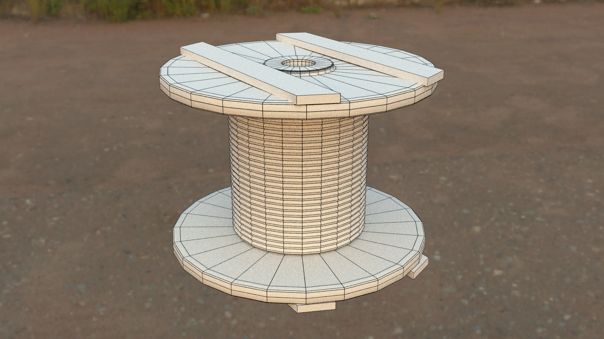 cable roller 3D model | CGTrader