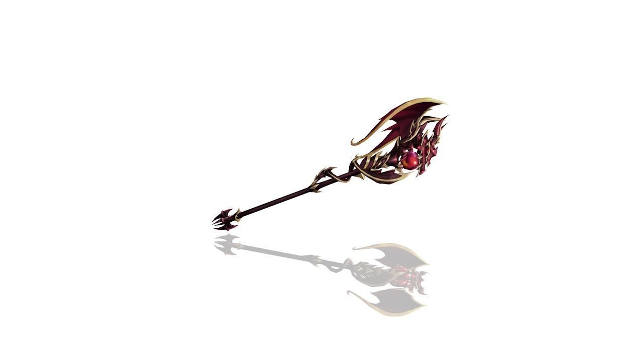 3D model Demonic Scepter VR / AR / low-poly | CGTrader