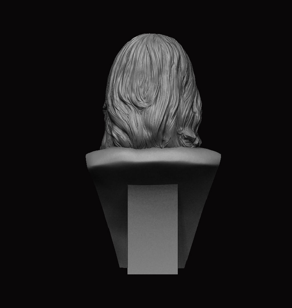 kurt cobain 3D print model 3D model 3D printable | CGTrader