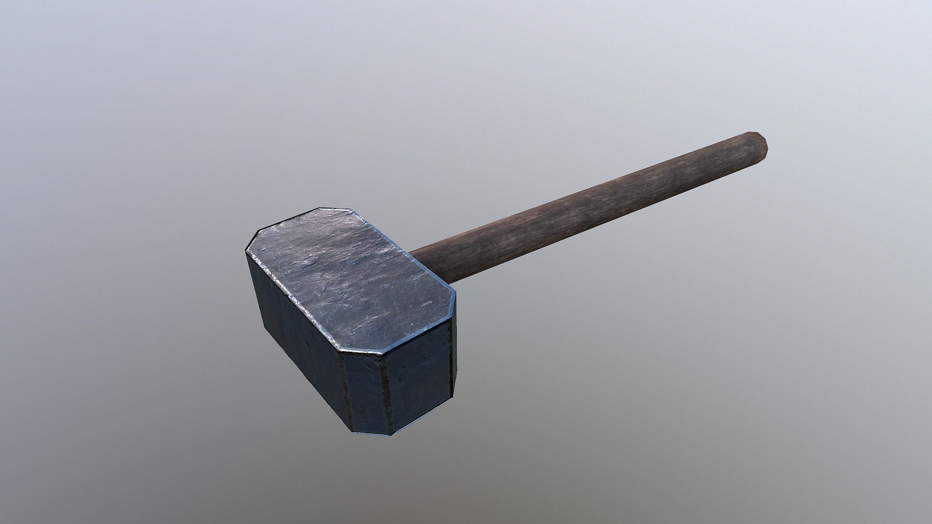 Low Poly Hammer free VR / AR / low-poly 3D model | CGTrader
