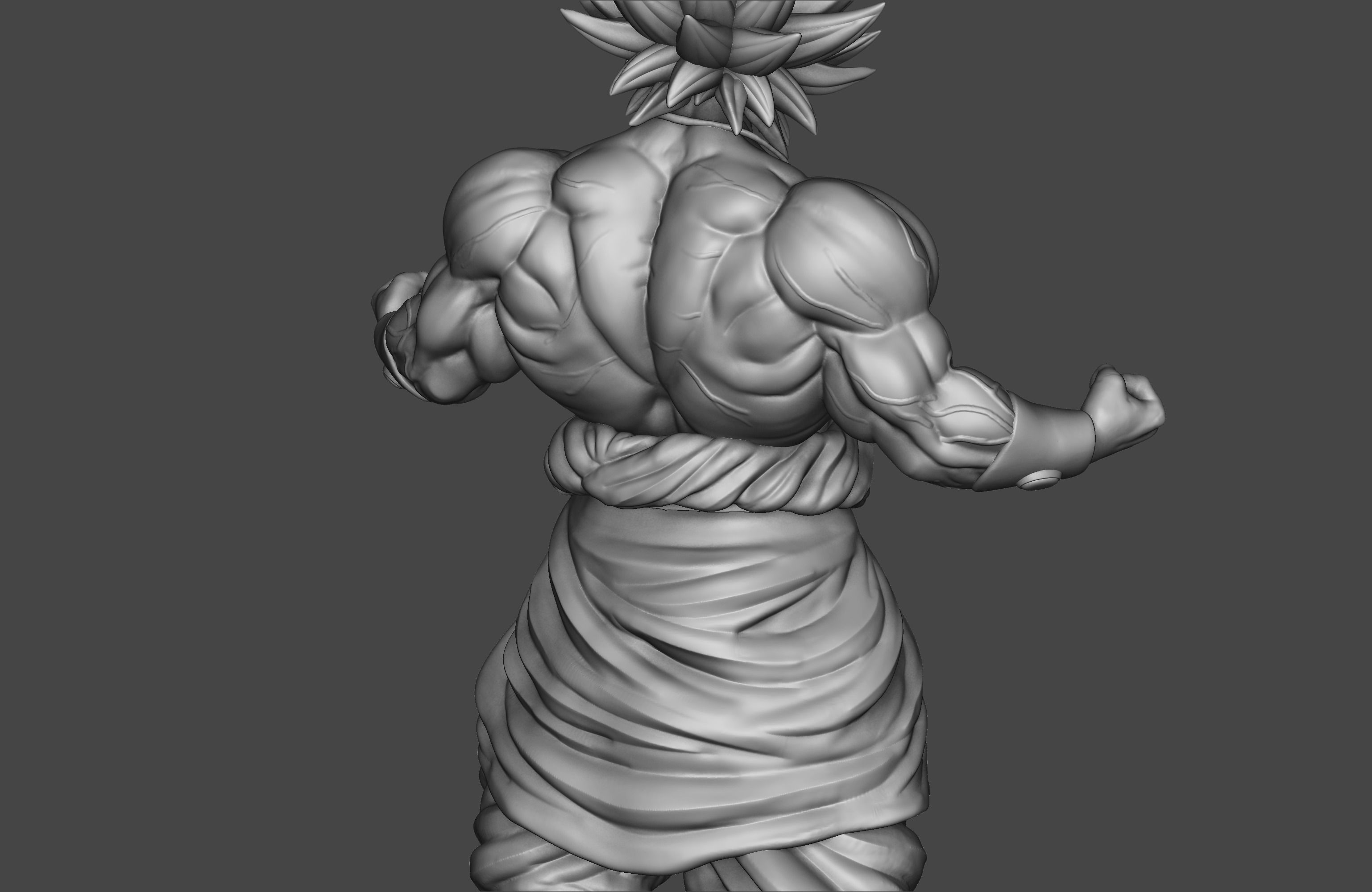 Broly - Dragon Ball Z 3D model 3D printable | CGTrader