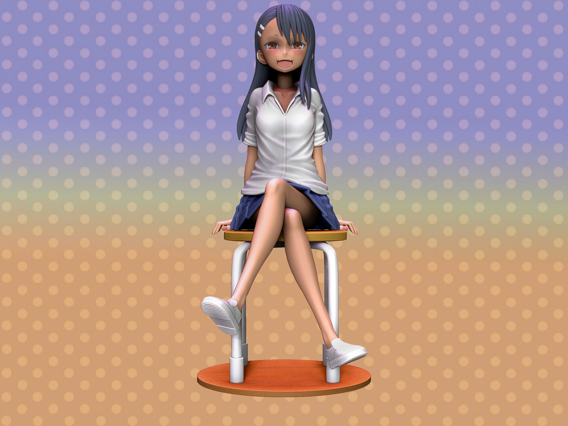 Hayase Nagatoro figure 3d 3D model 3D printable | CGTrader