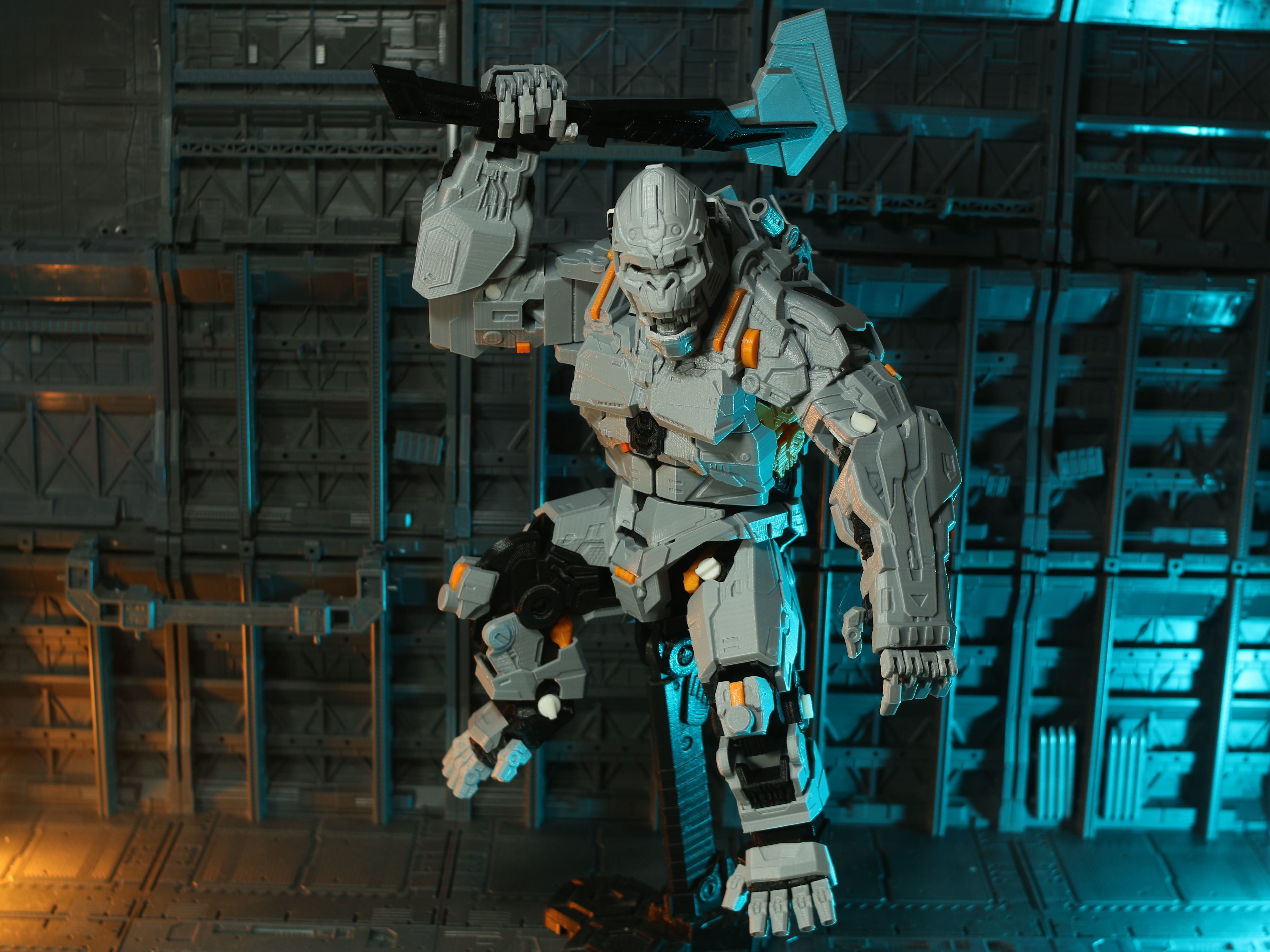 Mecha King Kong 3D model 3D printable | CGTrader