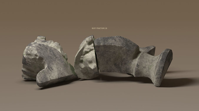 Broken Statue 3D model | CGTrader