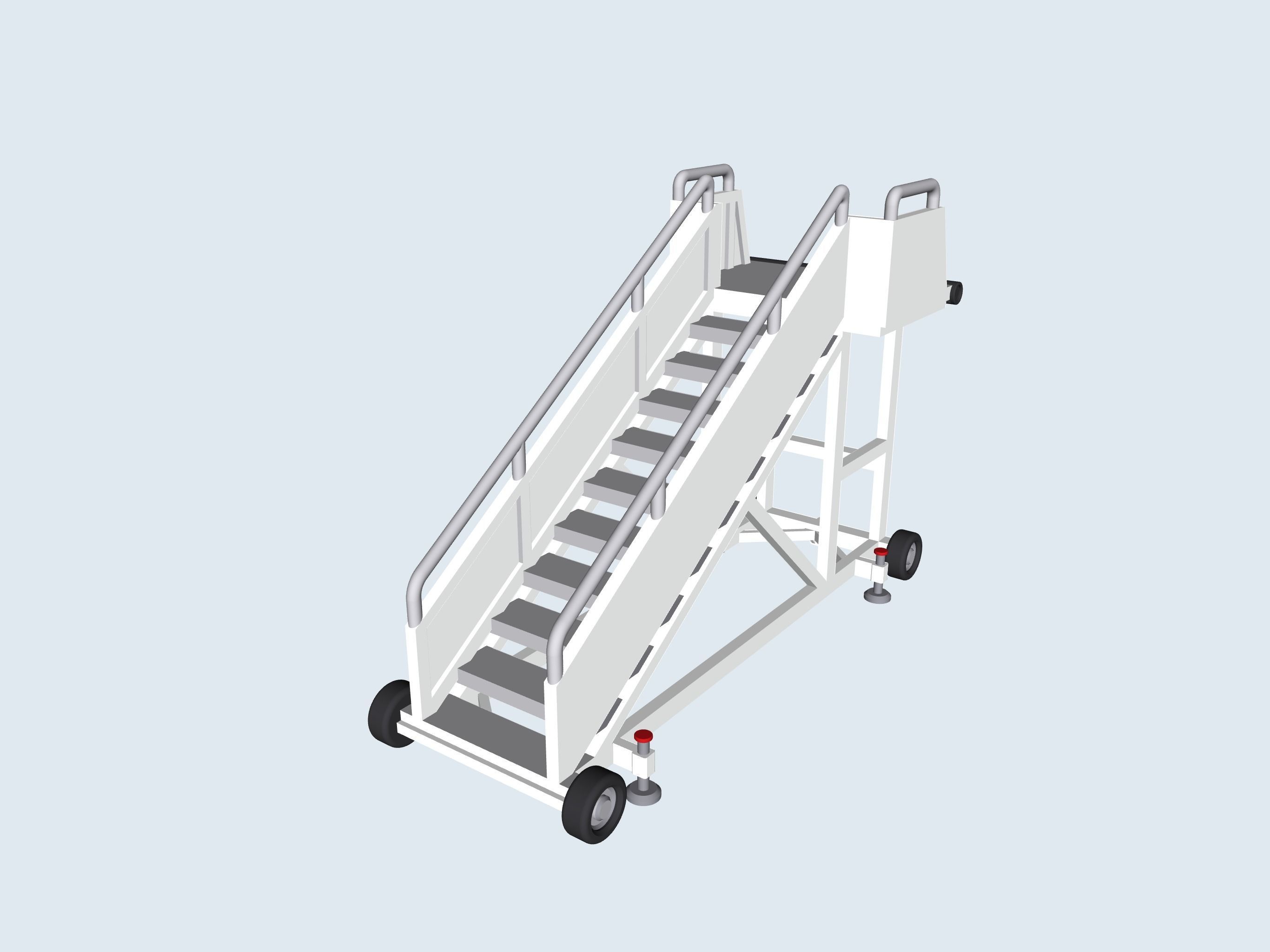 Boeing 737 Boarding step 3D model 3D printable | CGTrader