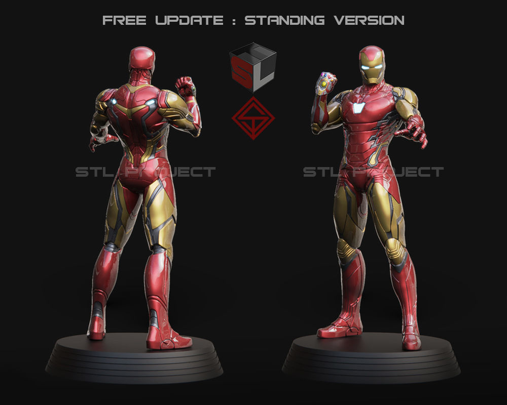 Iron Man - Mk 85 3D model 3D printable | CGTrader