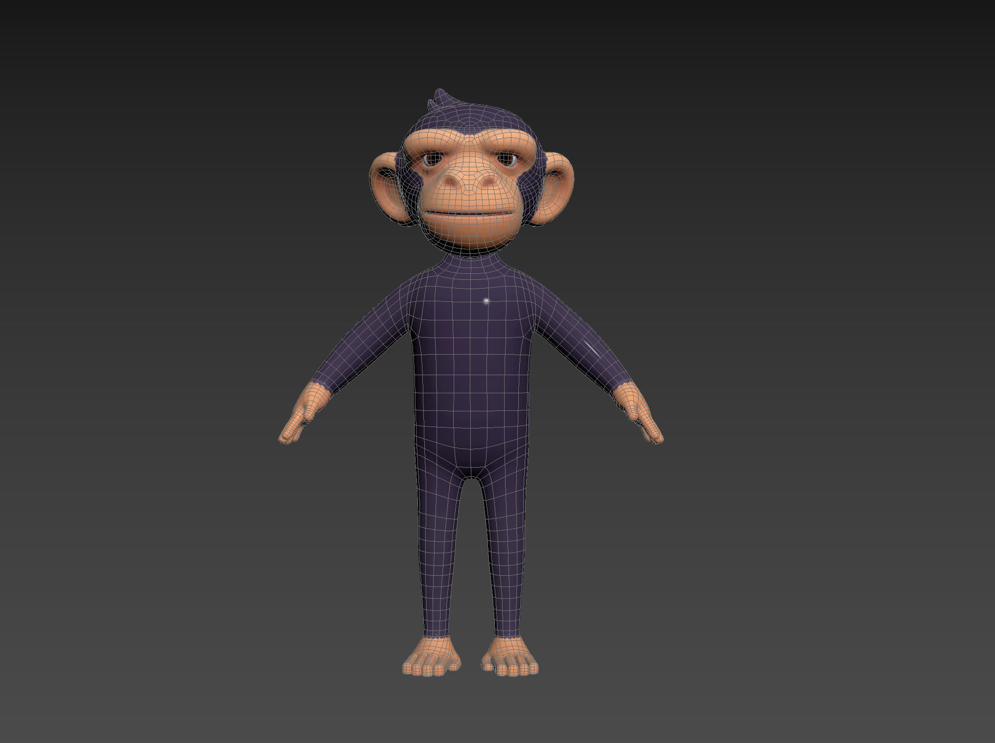 Character109 Chimpanzee 3D model | CGTrader