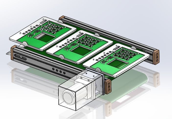 Automated telephone production equipment 3D model | CGTrader