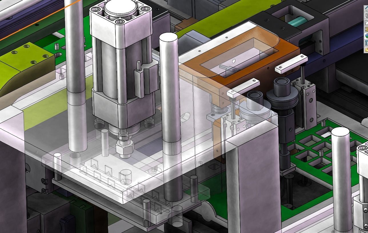 Automated telephone production equipment 3D model | CGTrader