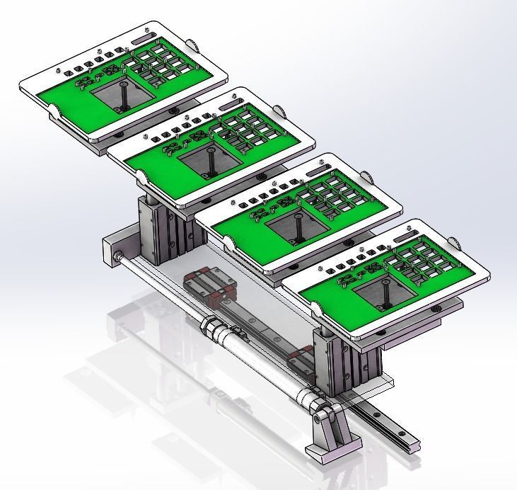 Automated telephone production equipment 3D model | CGTrader