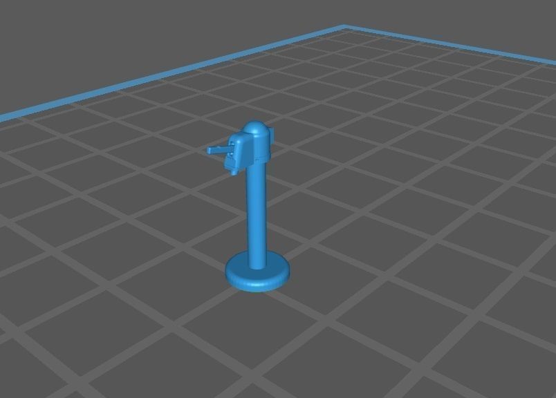 public standpipe 3D model 3D printable | CGTrader