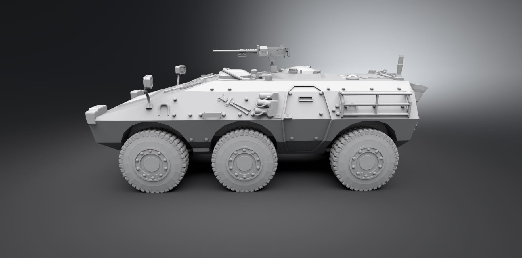 Puma AFV Scale model 3D model 3D printable | CGTrader
