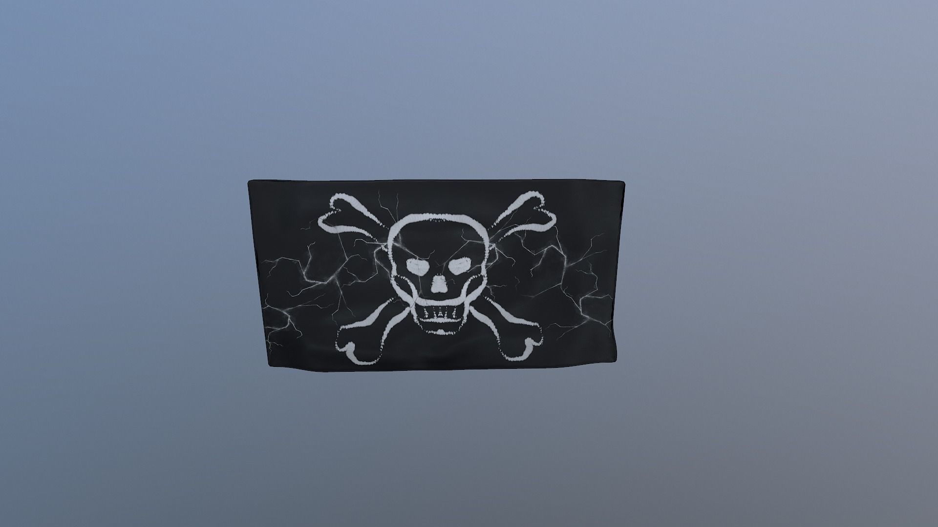 Pirate Flag free 3D model | CGTrader