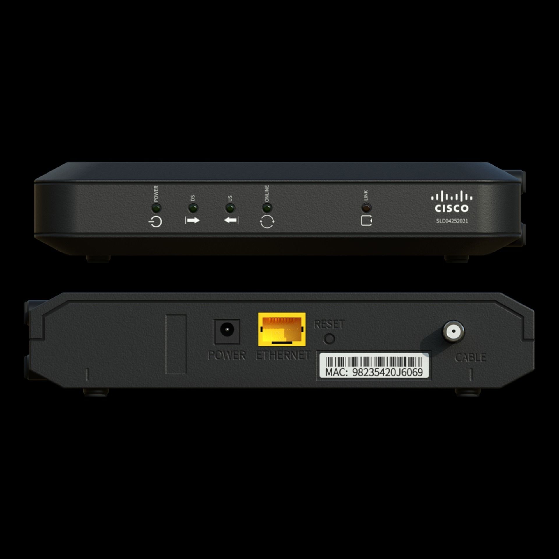 3D model Internet Modem VR / AR / low-poly | CGTrader