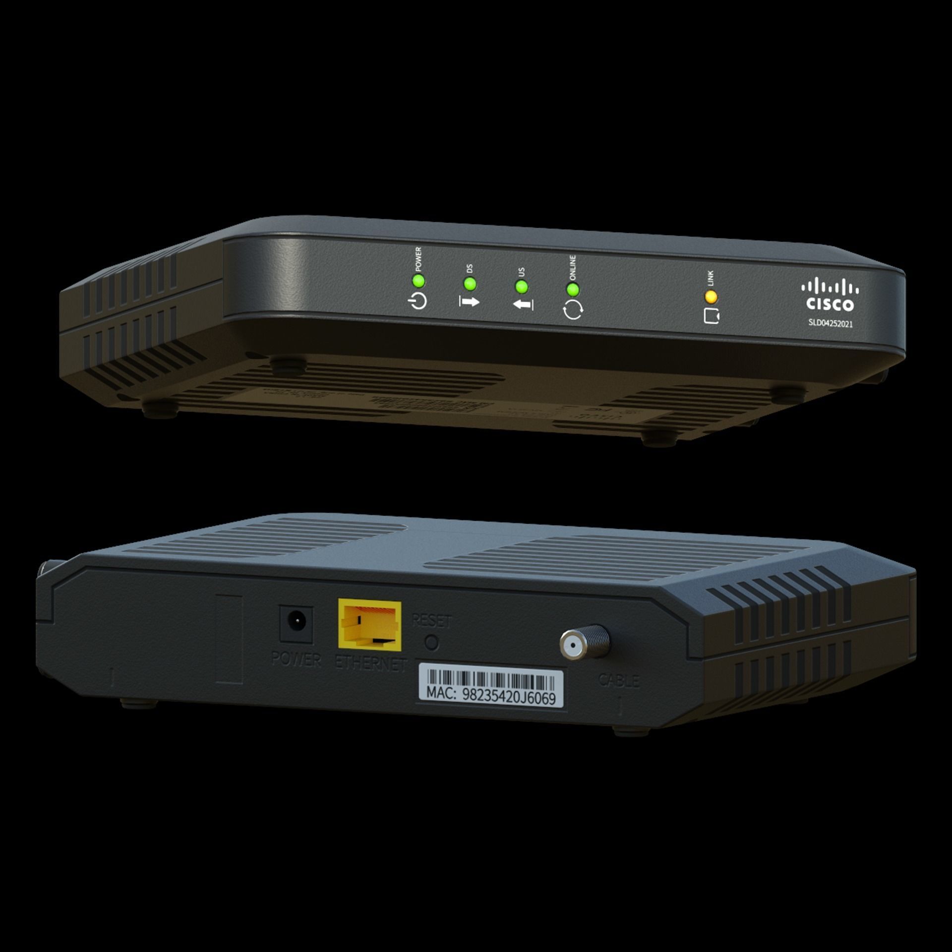 3D model Internet Modem VR / AR / low-poly | CGTrader