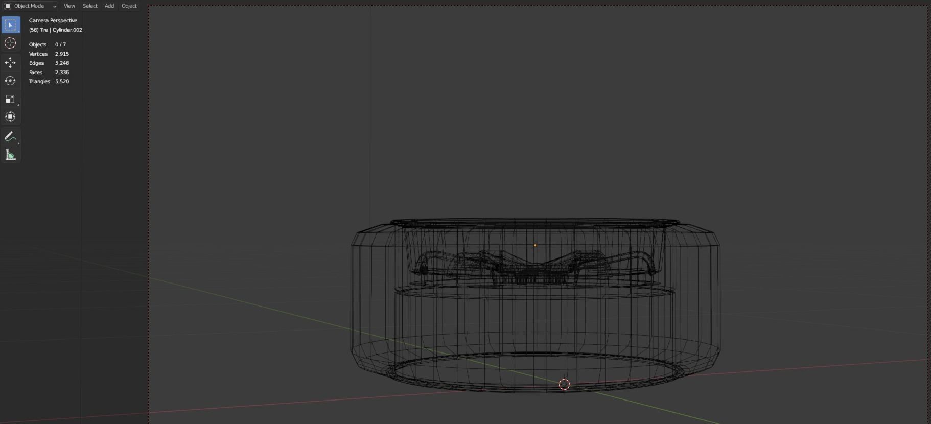 Volk Rays TE37 Wheel and Tire 3D model | CGTrader
