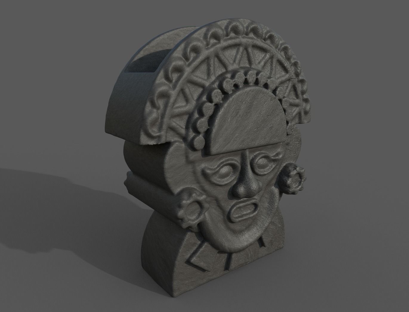 Inca Style Planter Macetero Arte Inca 3D model 3D printable | CGTrader