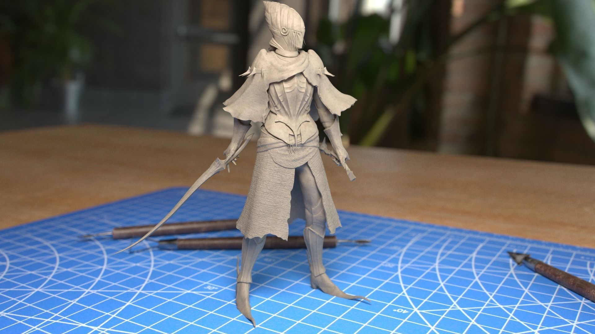 Dark Souls - Ciaran 3D model 3D printable | CGTrader