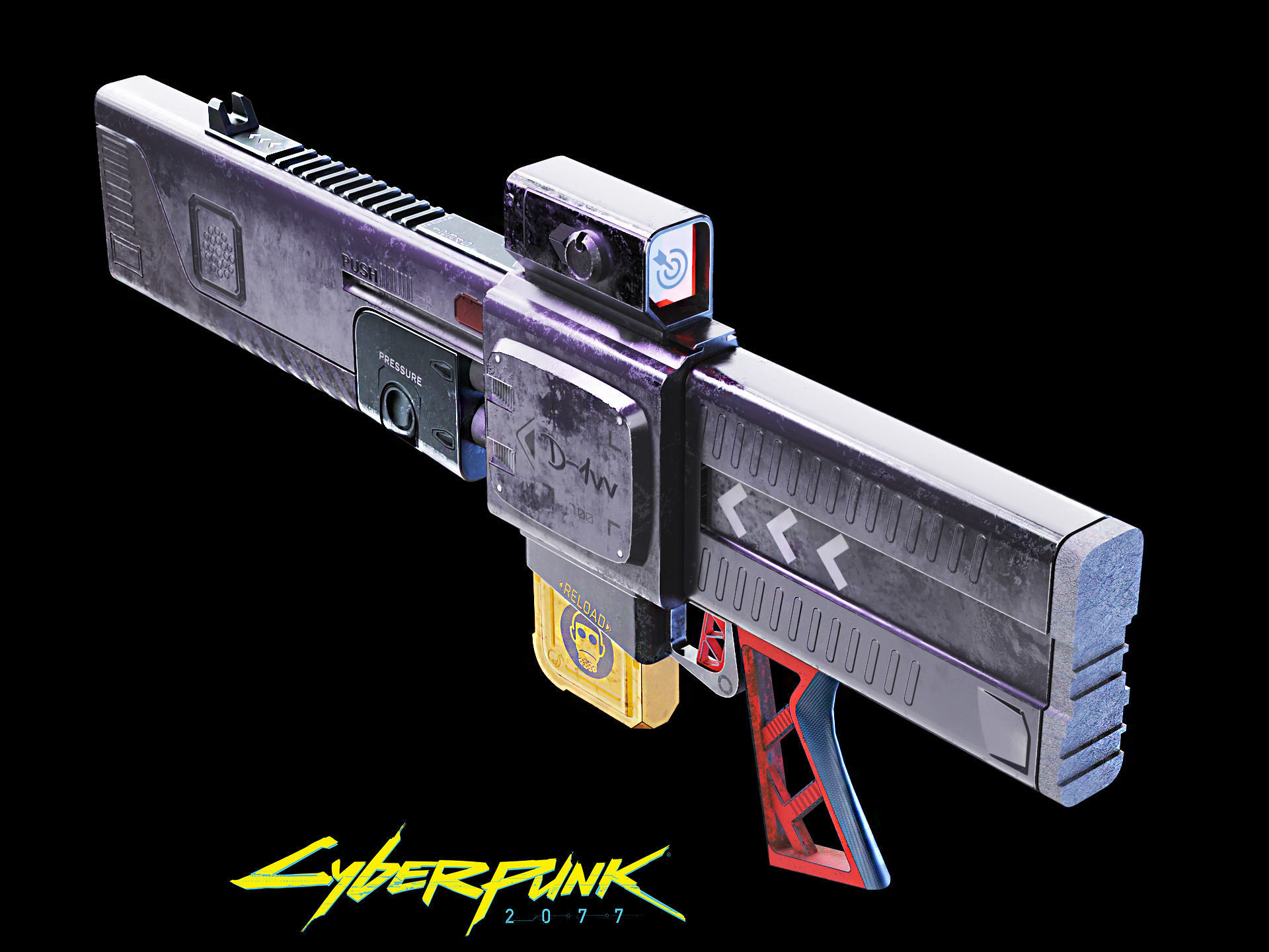 3D model EMP Assault Rifle VR / AR / low-poly | CGTrader