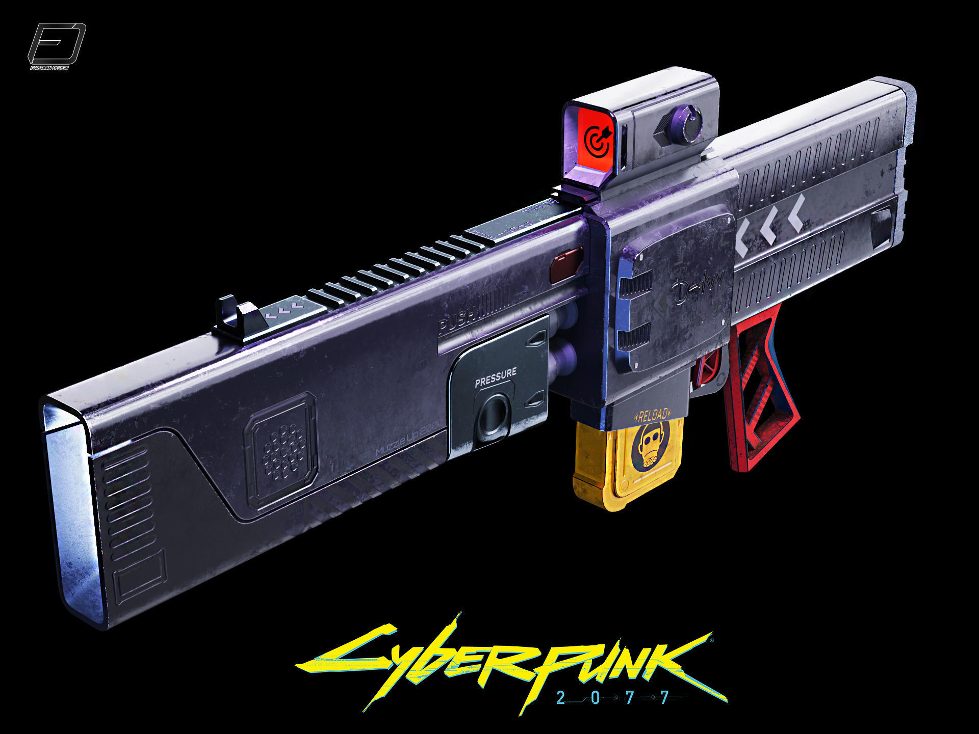 3D model EMP Assault Rifle VR / AR / low-poly | CGTrader