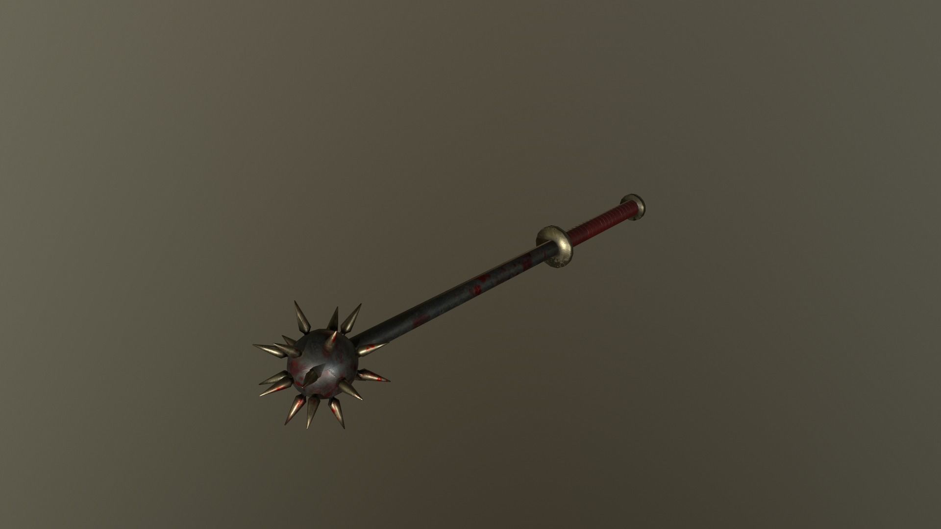 Mace Weapon free VR / AR / low-poly 3D model | CGTrader