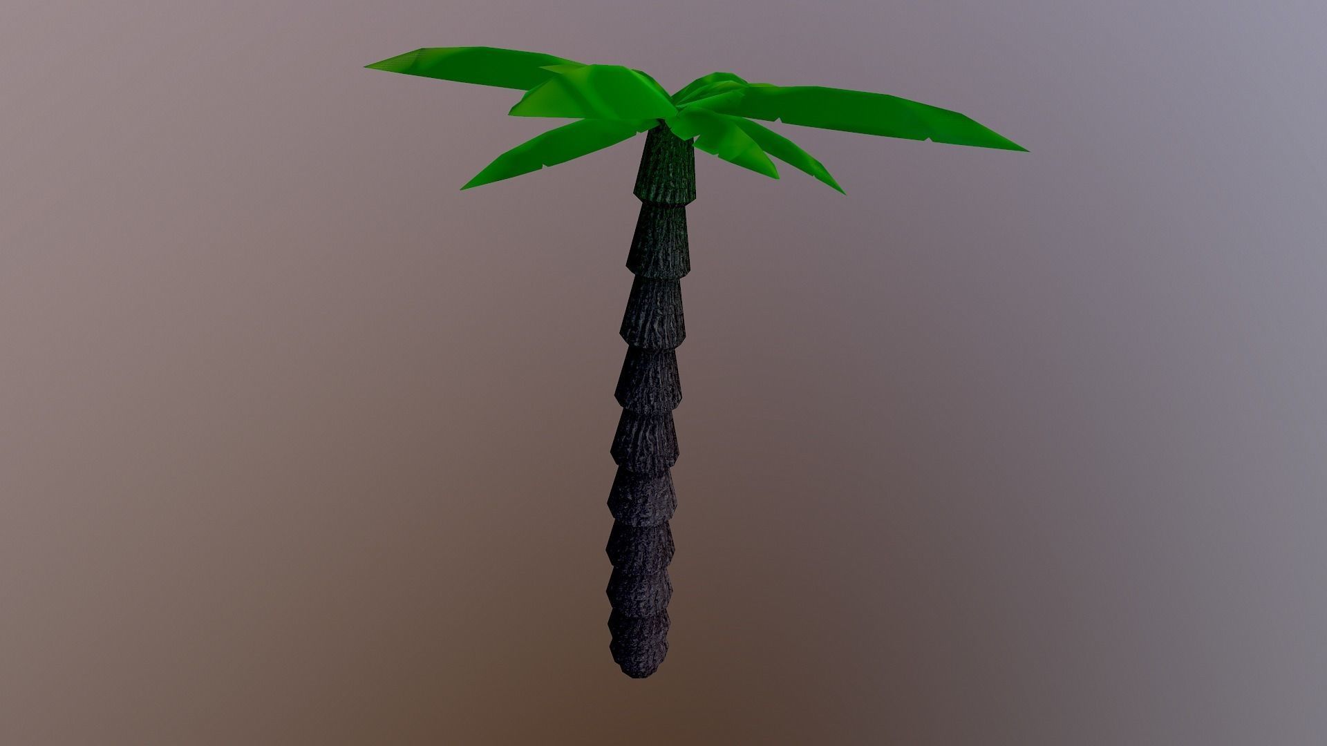 Low Poly Tropical Tree free VR / AR / low-poly 3D model | CGTrader