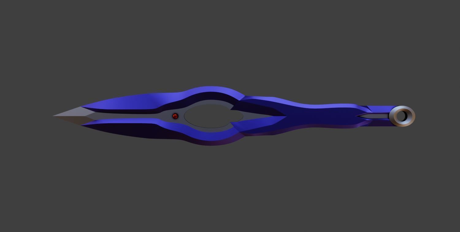 Castlevania Isaacs Knife 3D model 3D printable | CGTrader