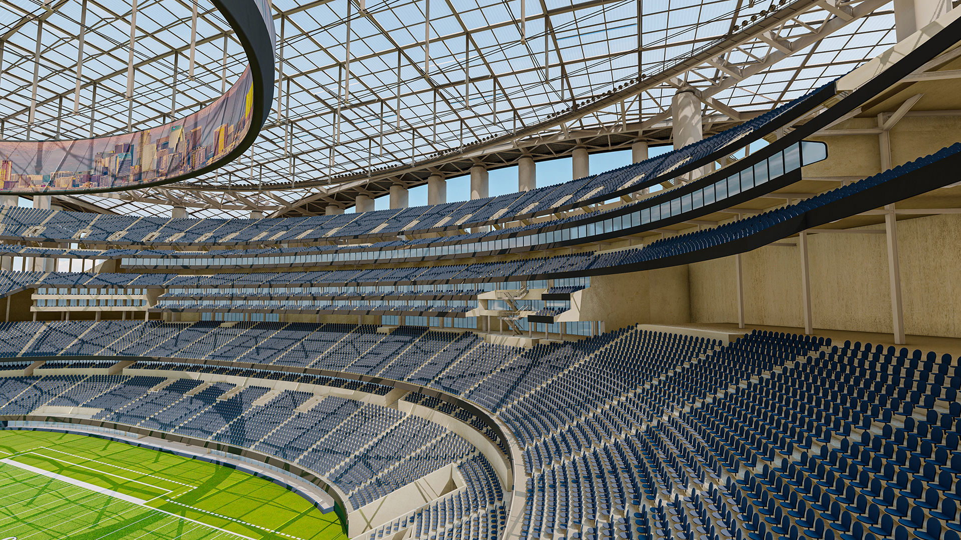 3D model SoFi Stadium California USA VR / AR / low-poly | CGTrader
