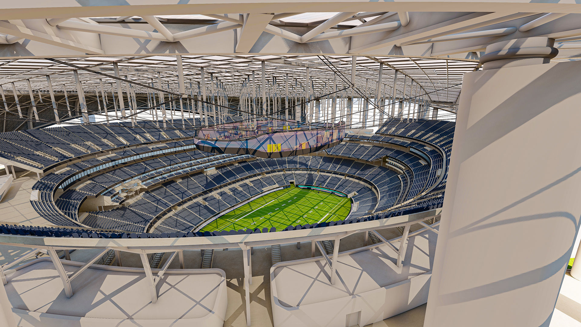 3D model SoFi Stadium California USA VR / AR / low-poly | CGTrader