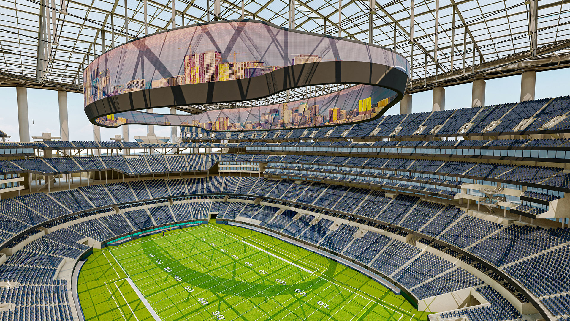 3D model SoFi Stadium California USA VR / AR / low-poly | CGTrader