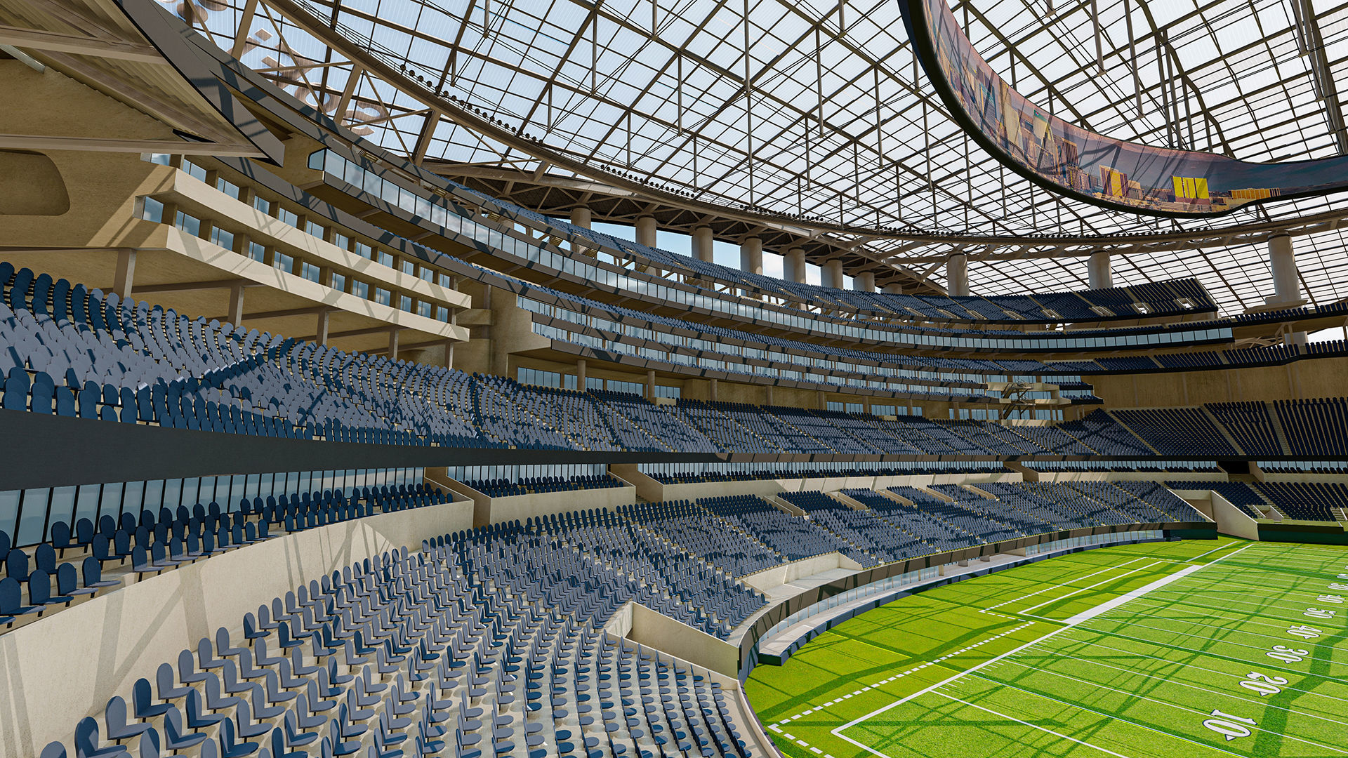 3D model SoFi Stadium California USA VR / AR / low-poly | CGTrader
