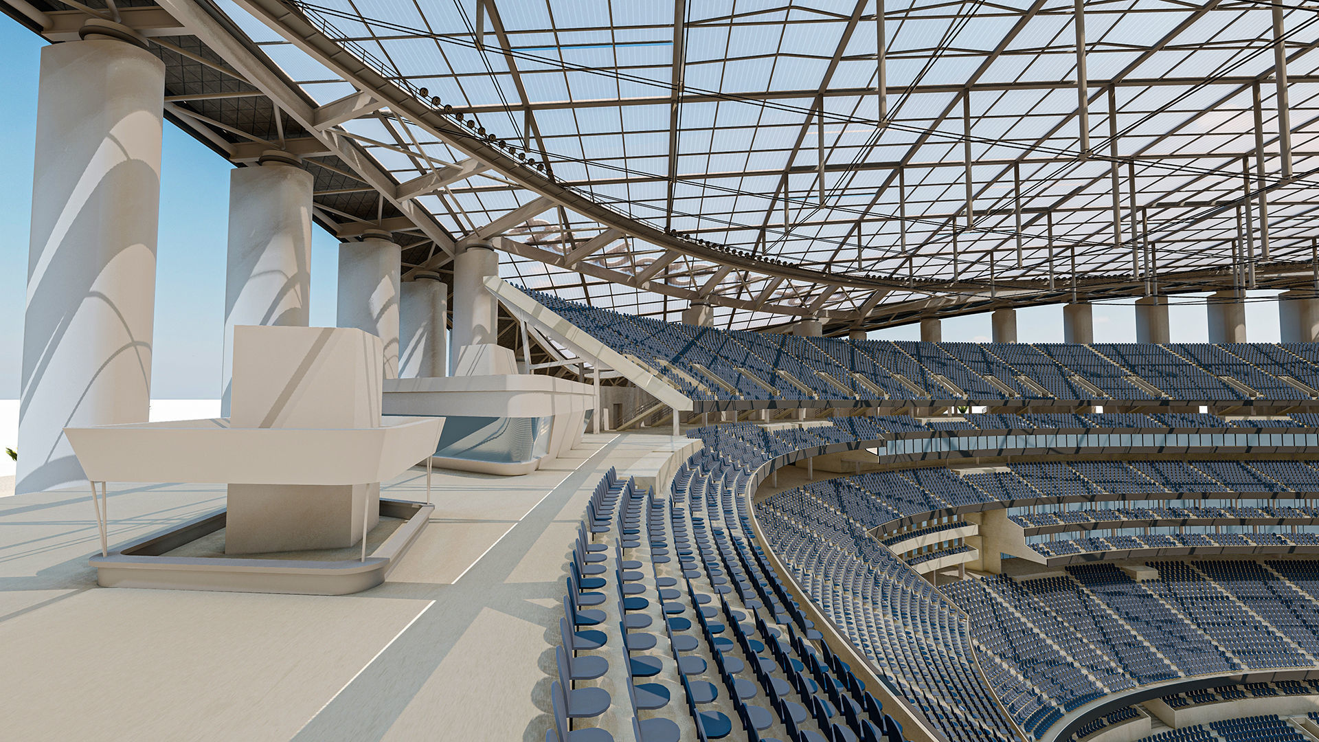3D model SoFi Stadium California USA VR / AR / low-poly | CGTrader