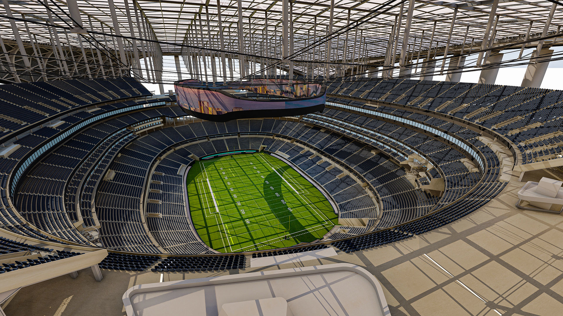 3D model SoFi Stadium California USA VR / AR / low-poly | CGTrader