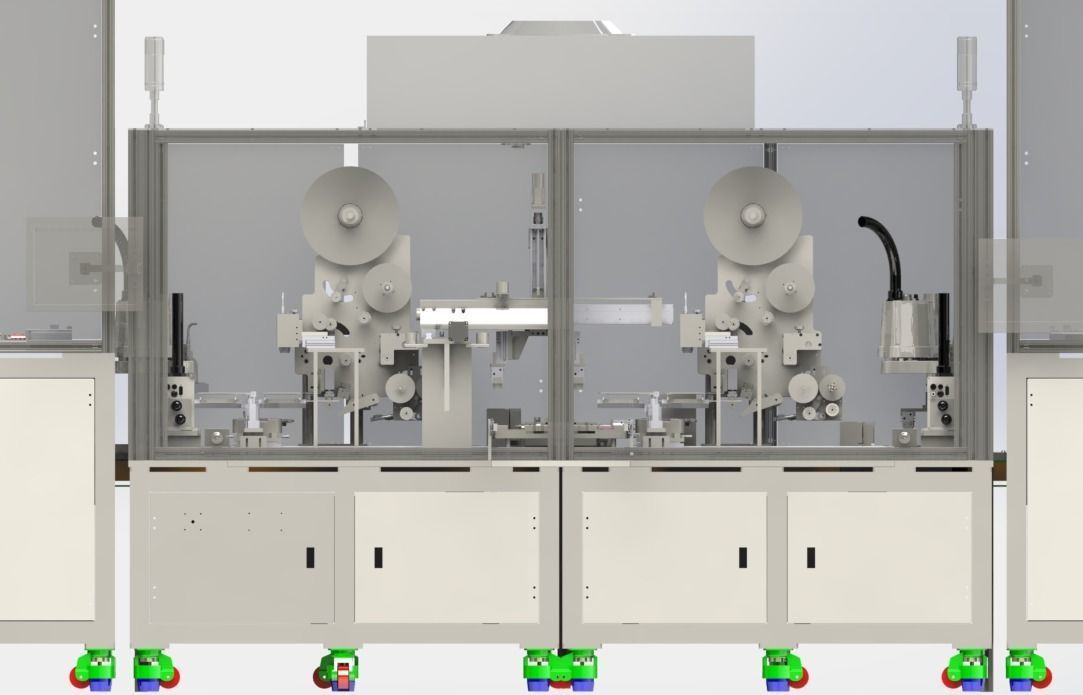 Mobile phone filming assembly line 3D model | CGTrader