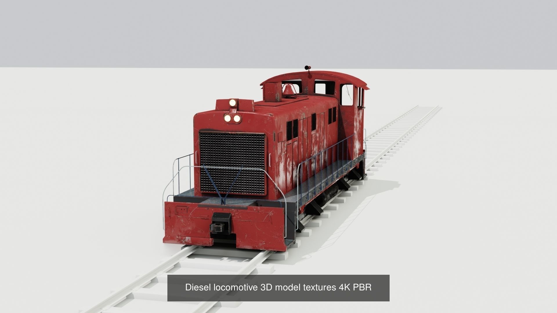 3D Model Collection Diesel locomotive 3D models VR / AR / low-poly ...