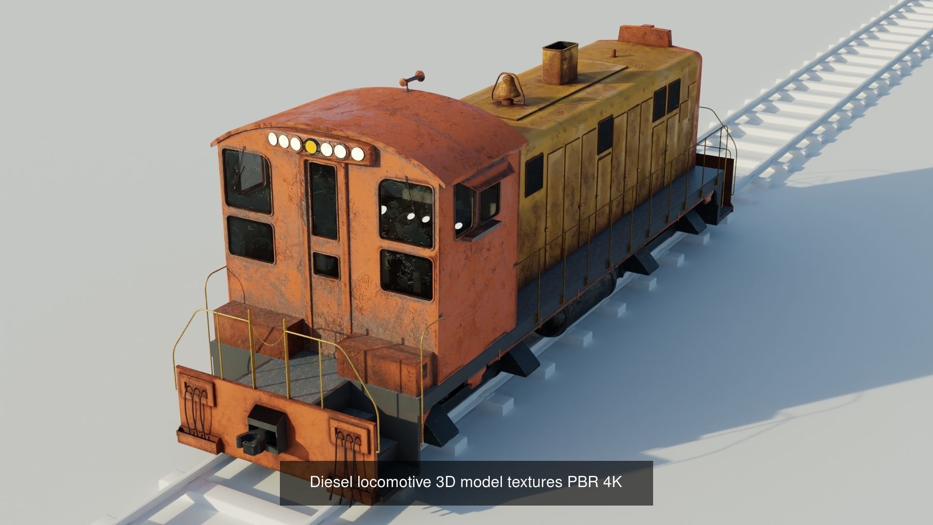 3D Model Collection Diesel locomotive 3D models VR / AR / low-poly ...